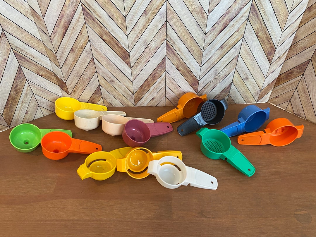Vintage Tupperware Mini Funnel (#877)/ Sieve-sifter (#879)/ Egg ...