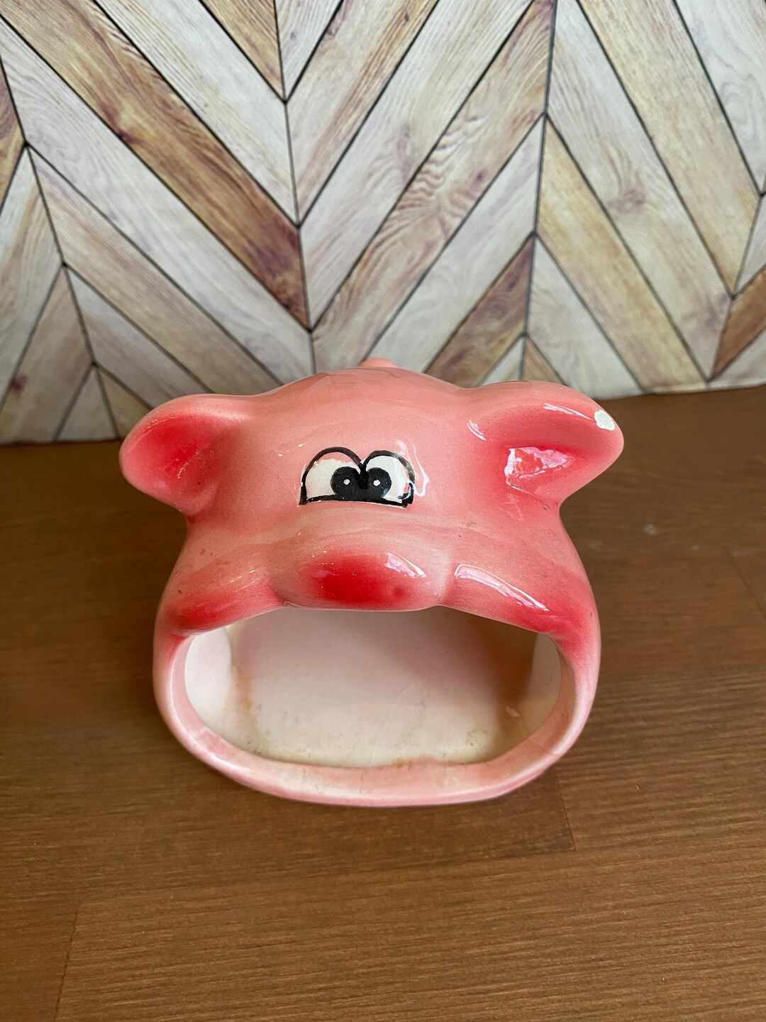 Vintage Ceramic Sponge Holder Pig 1970s Piggy Kitchen Sponge Tray - Etsy