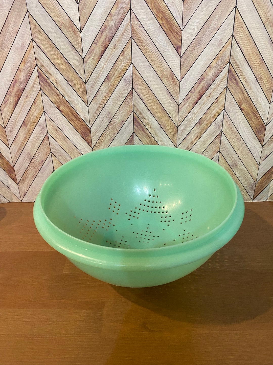 Vintage Tupperware Jadite Green Strainer/ Colander #339 - Etsy