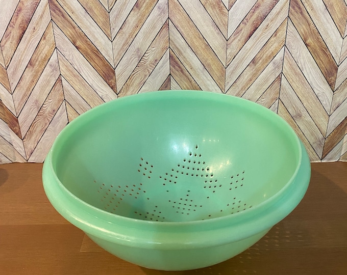 Vintage Tupperware Jadite Green Strainer/ Colander 339 - Etsy