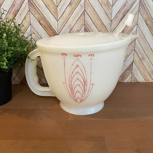 Vintage Tupperware Mix N Store 2 Quart 8 Cup Measuring Bowl With Lid - Etsy