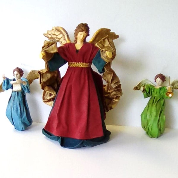 Italian Angel Tree Topper - Etsy