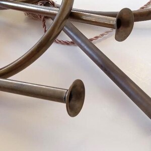 3 Vintage Decorative Brass Hunting Horns, French Horn, Herald Horn ...