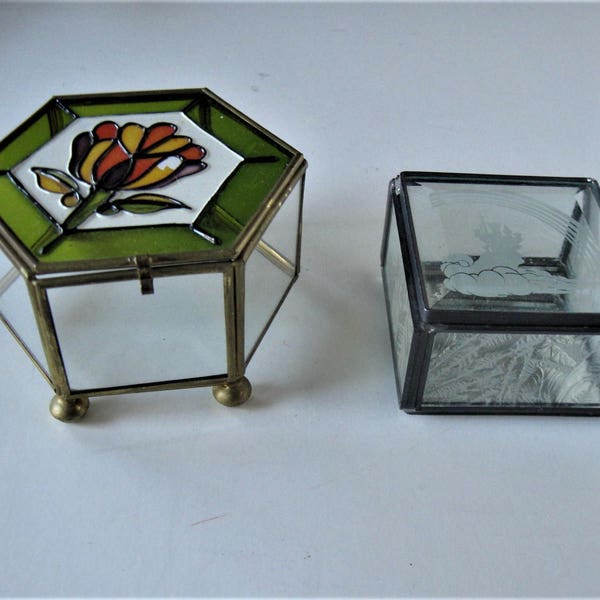 Stained Glass Boxes - Etsy