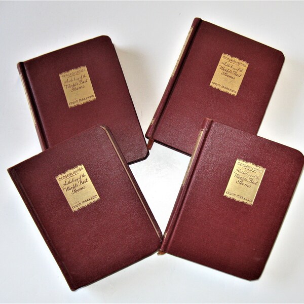 Leather Bound Poems - Etsy