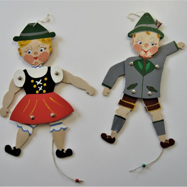 Pull String Puppet - Etsy