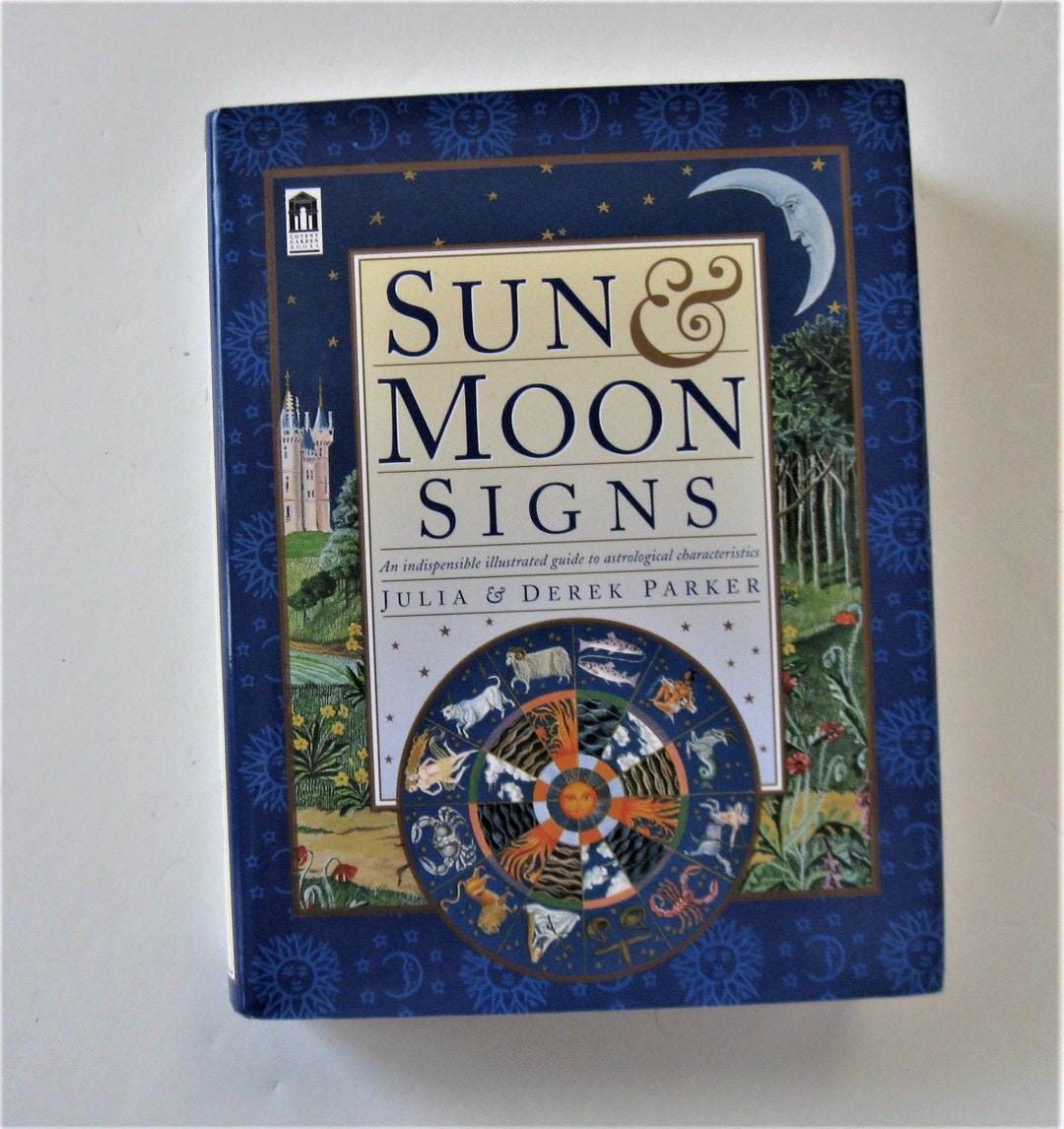 Vintage 1996 Astrological Signs Profile Book, sun and Moon Signs, Julia and Derek Parker, Color ...