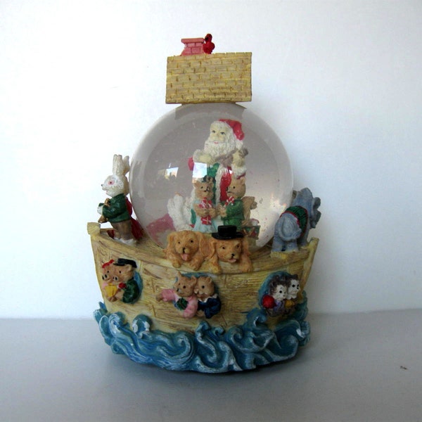 Noahs Ark Snow Globe - Etsy