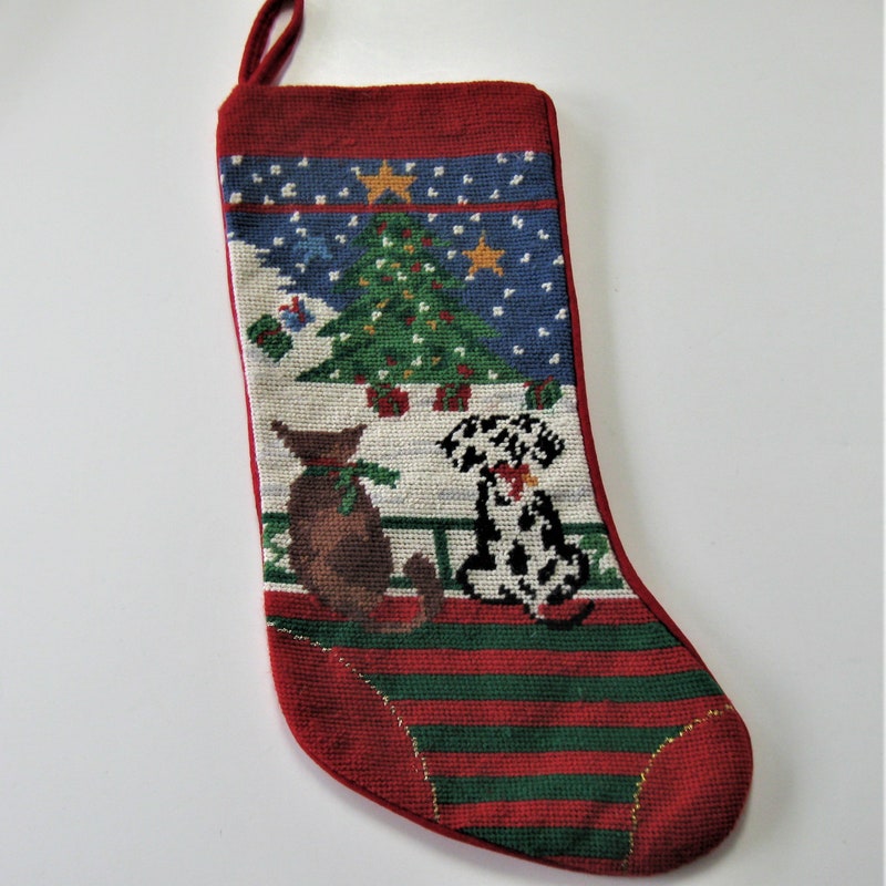 Dog Needlepoint - Etsy