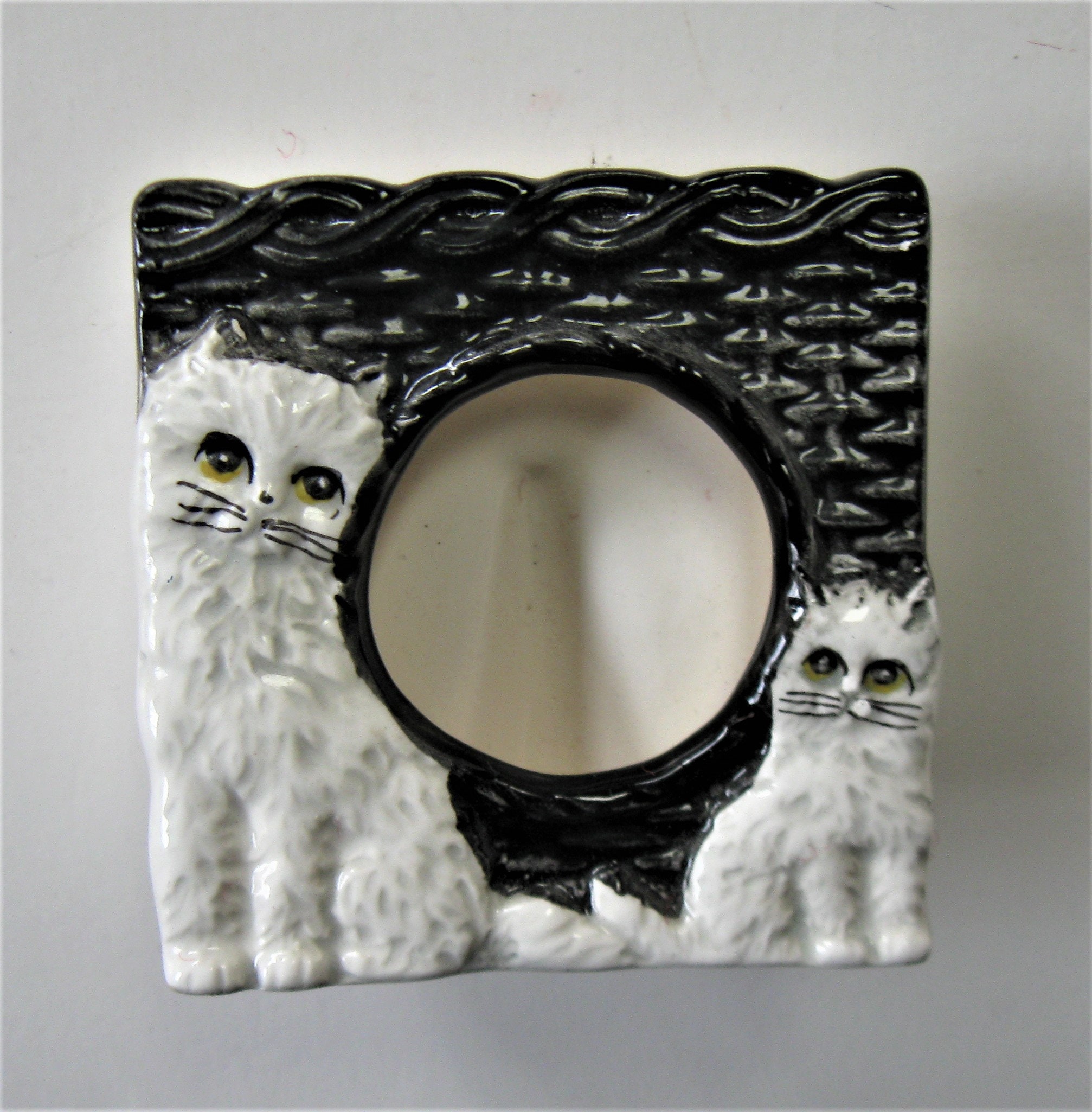 Lot of 4 Vintage Ceramic Kitty Cat Photo Frames 5 X 4 - Etsy