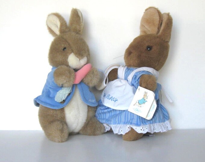 Eden Plush Peter Rabbit, Vintage Stuffed Animals, Beatrice Potter, Mrs ...