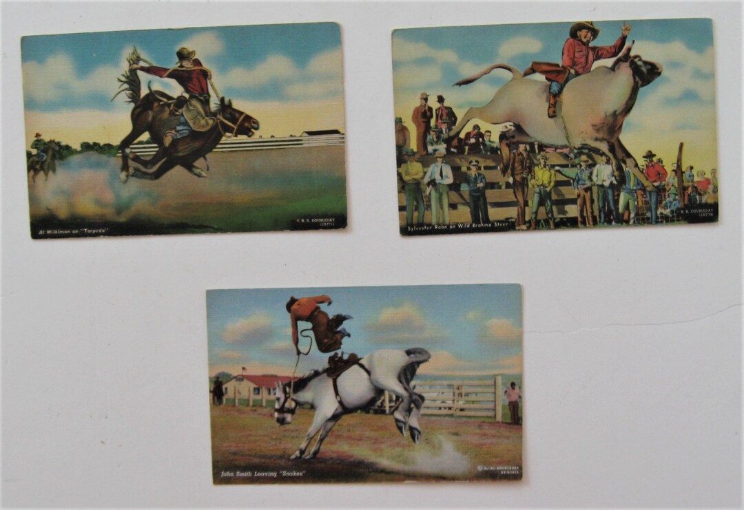 Set of 3 BLANK Antique Postcards, 3 1/2" X 5 1/2", Frameable Paper ...