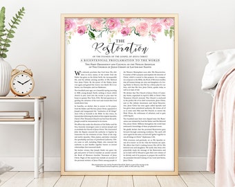 New Bicentennial Proclamation to the World - the Restoration of the ...