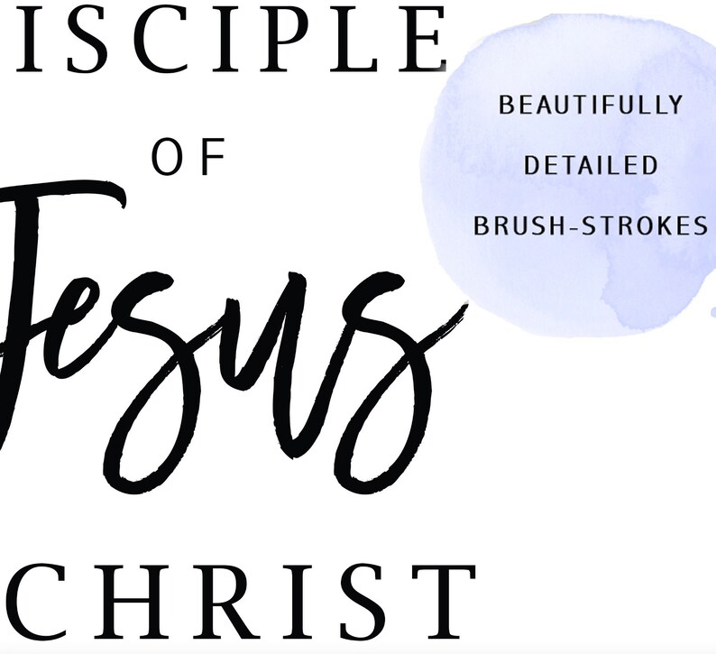 NEW Printable Wall Art - New LDS Youth 2024 Theme I Am A Disciple of ...