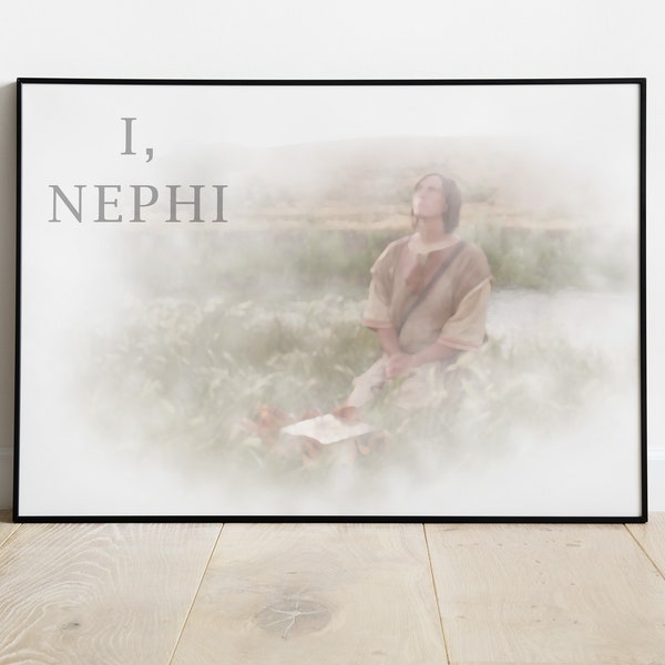 Book of Mormon Prints Nephi - Etsy