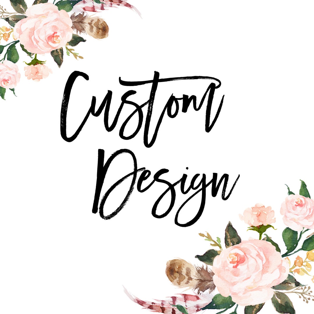 Reserved Custom Design - Etsy