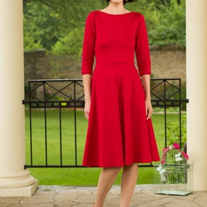 Dress tiffany, in Red - Etsy