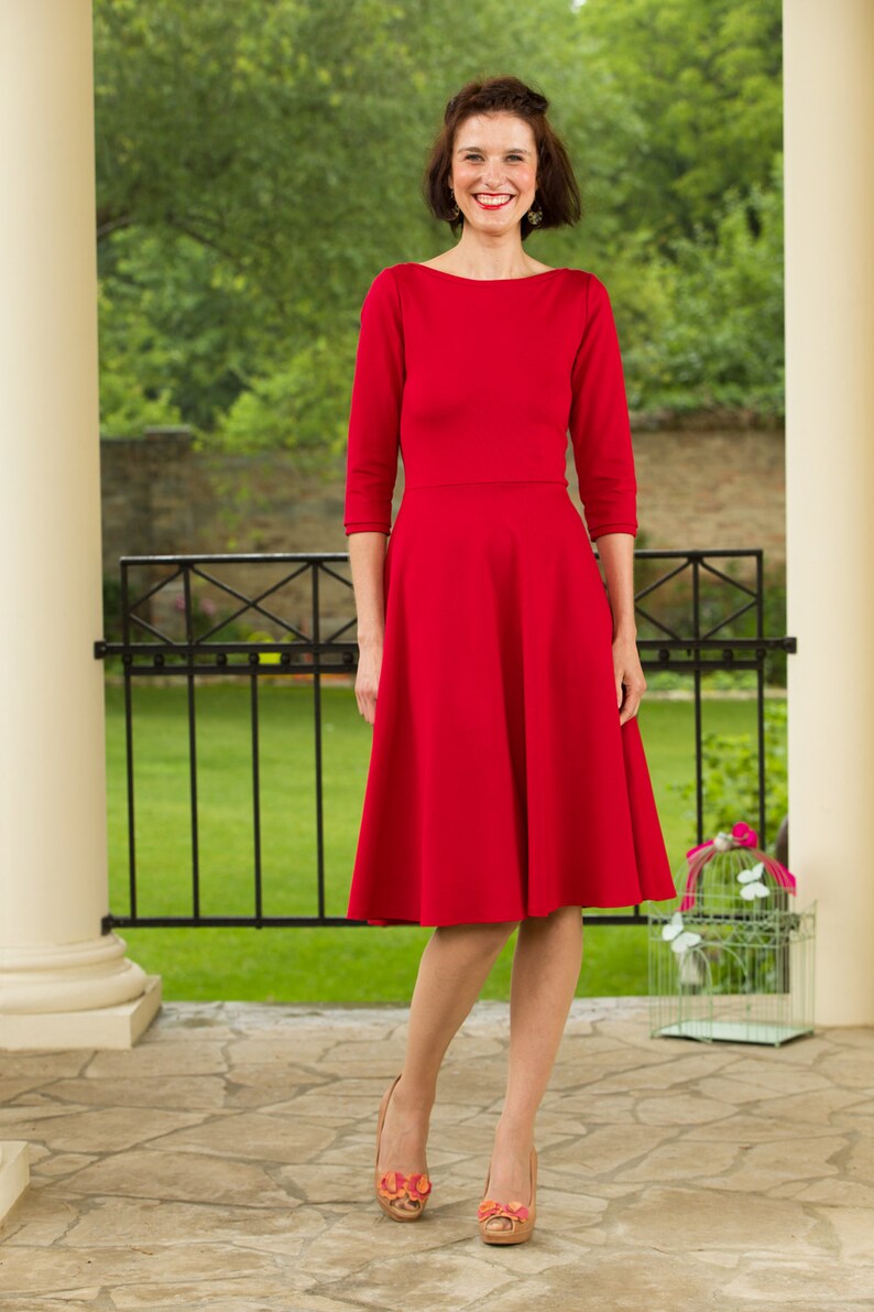 Dress tiffany, in Red - Etsy