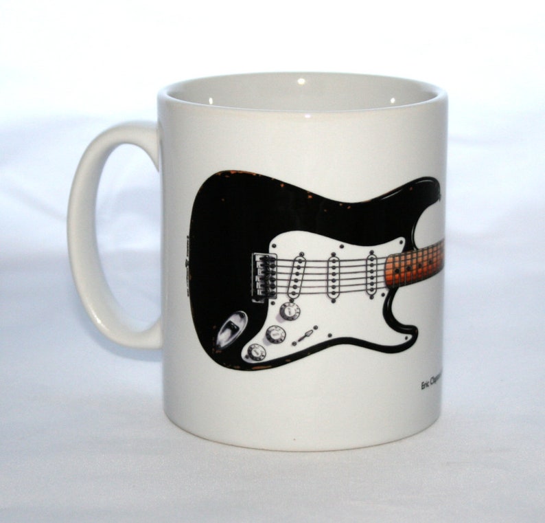 Guitar Mug. Eric Clapton's Fender Stratocaster - Etsy