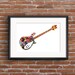 Mani's Rickenbacker 4005 Guitar POSTER PRINT A1 Size - Etsy