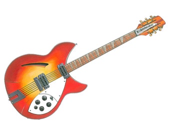 Rickenbacker 360 12 - Etsy