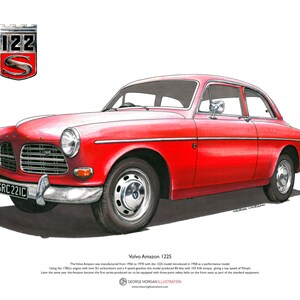 1966 Volvo 1500 Poster Size Ad Digital Prints Prints etna.com.pe