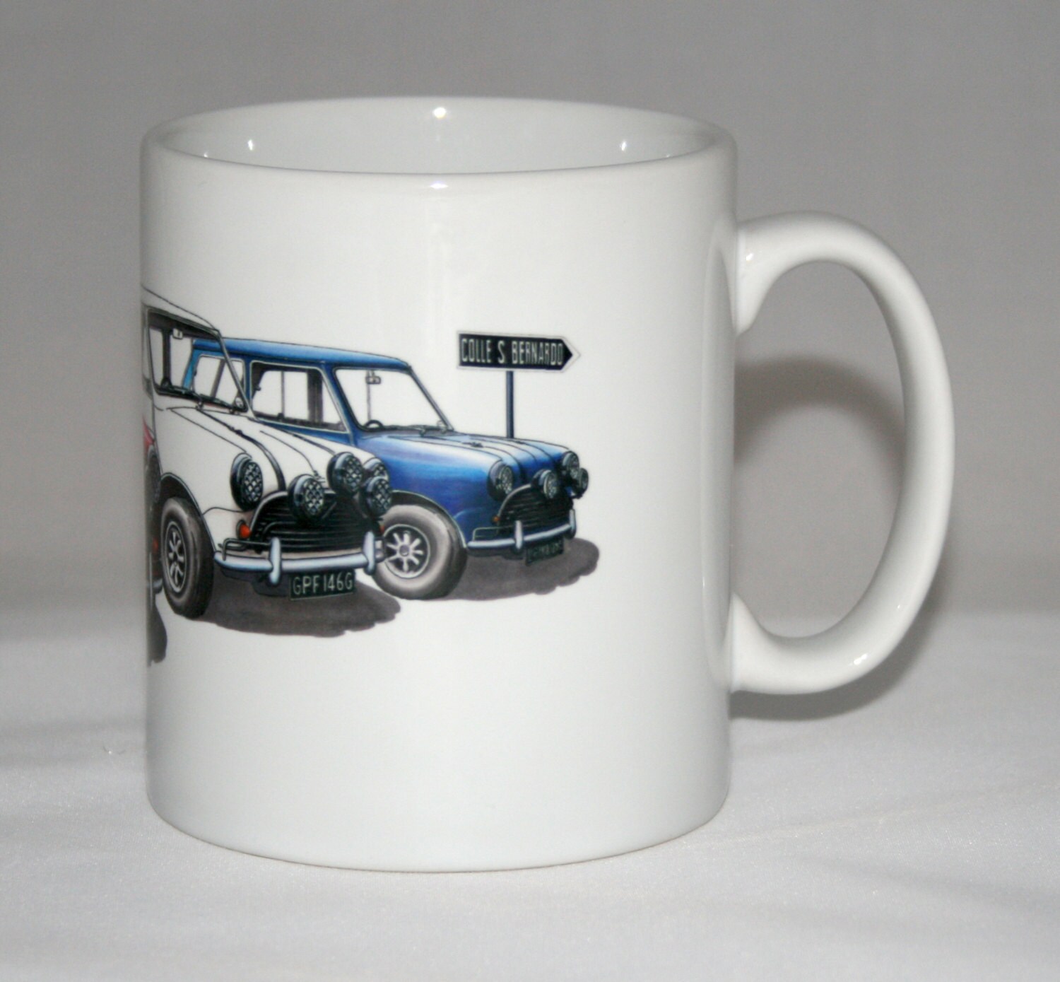 Classic Car Mug. Mk1 Austin Mini Cooper S the Italian Job | Etsy