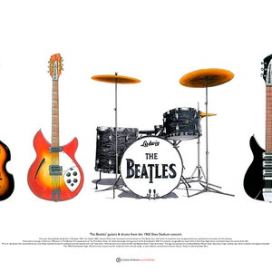 The Beatles Equipment From the 1965 Shea Stadium Concert - Etsy