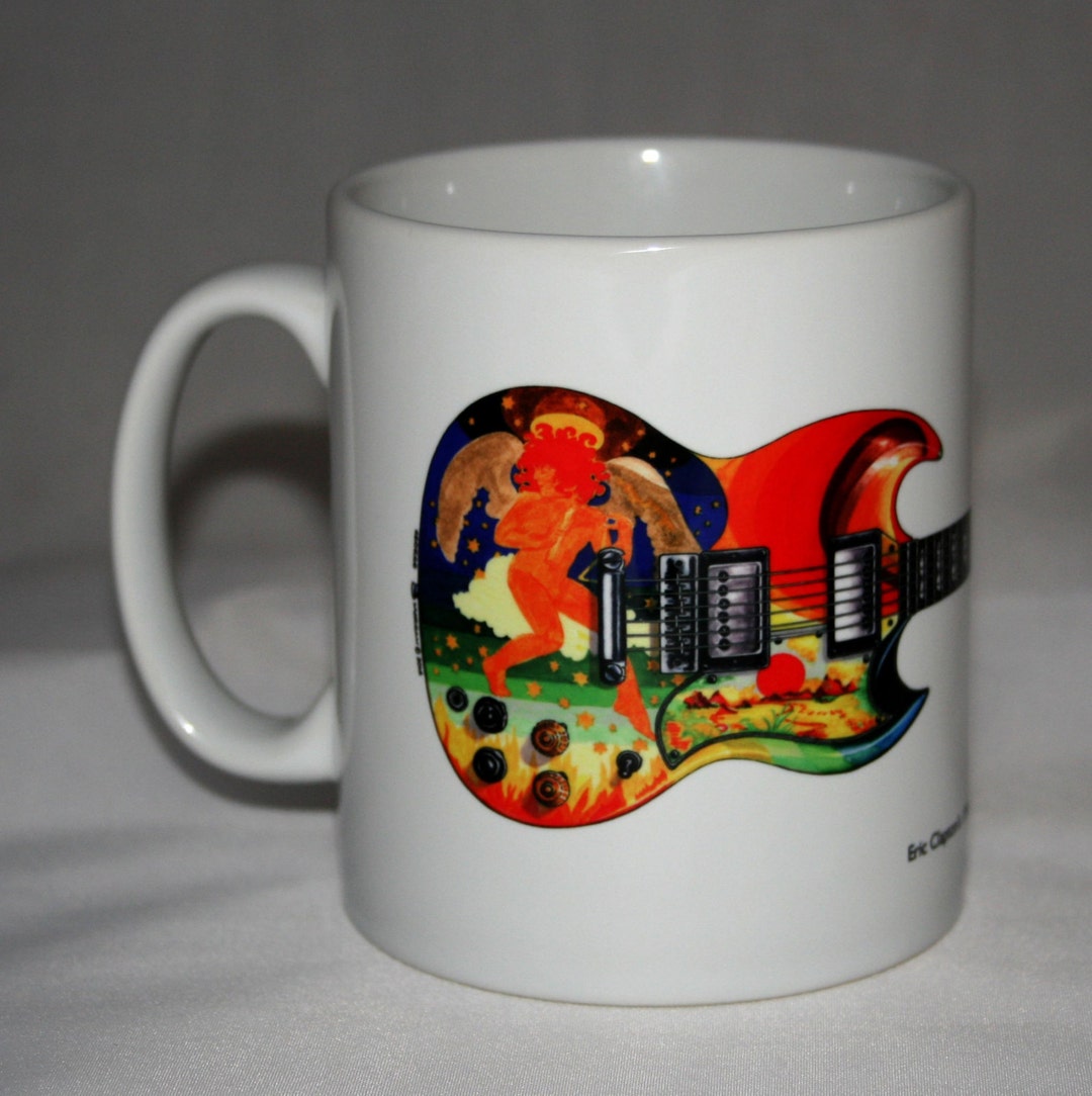 Guitar Mug. Eric Clapton's Gibson SG Fool Guitar - Etsy