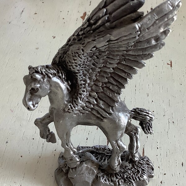 Miniature Pegasus Figurine - Etsy