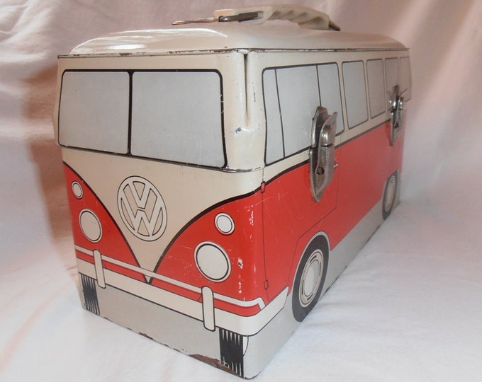 VW Bus Metal Lunch Box From 1960 - Etsy