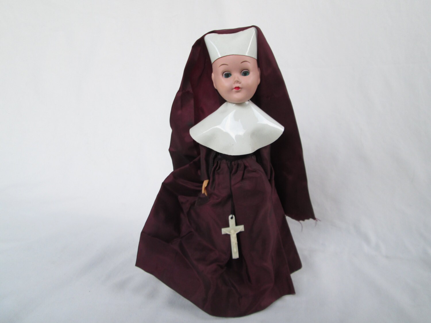 Vintage Nun Doll Composition Doll Eyes - Etsy