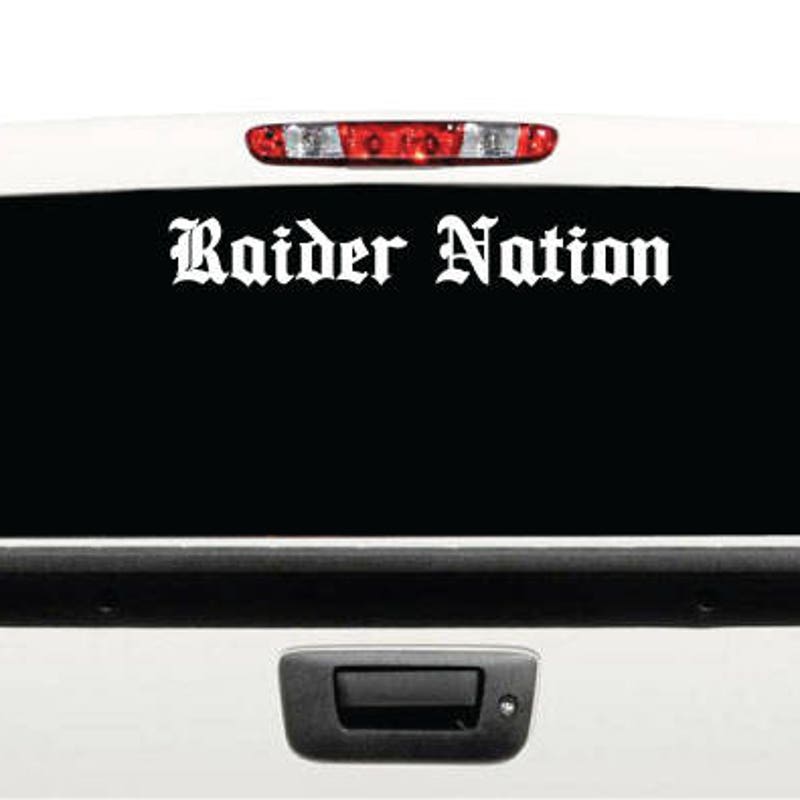 Raider Nation - Etsy