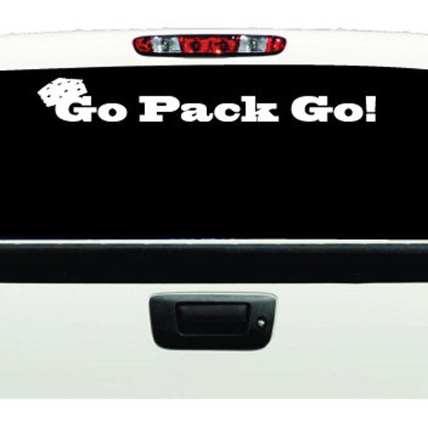 Packers Decal - Etsy