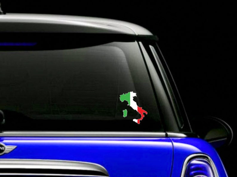 Italy Country Flag Sticker - Etsy