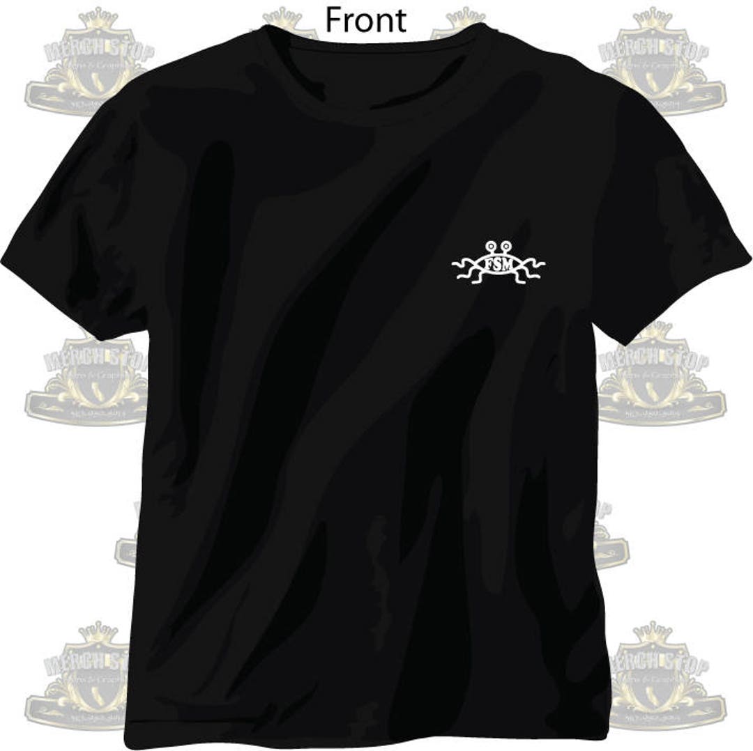 Flying Spaghetti Monster FSM T-shirt - Etsy