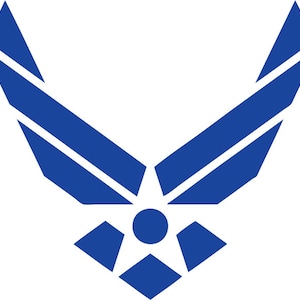 Air Force Logo Decal - Etsy