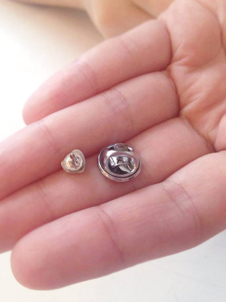 Heart Pin, Heart Brooch, Tiny Heart Pin, Tiny Heart Brooch, Sterling ...