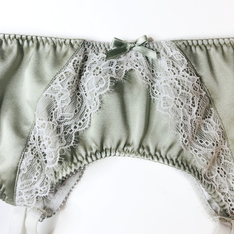 Silk Stockings and Garter Belt - Etsy