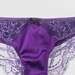 Silk Purple Panties Purple Lace Panties Lace Brief - Etsy