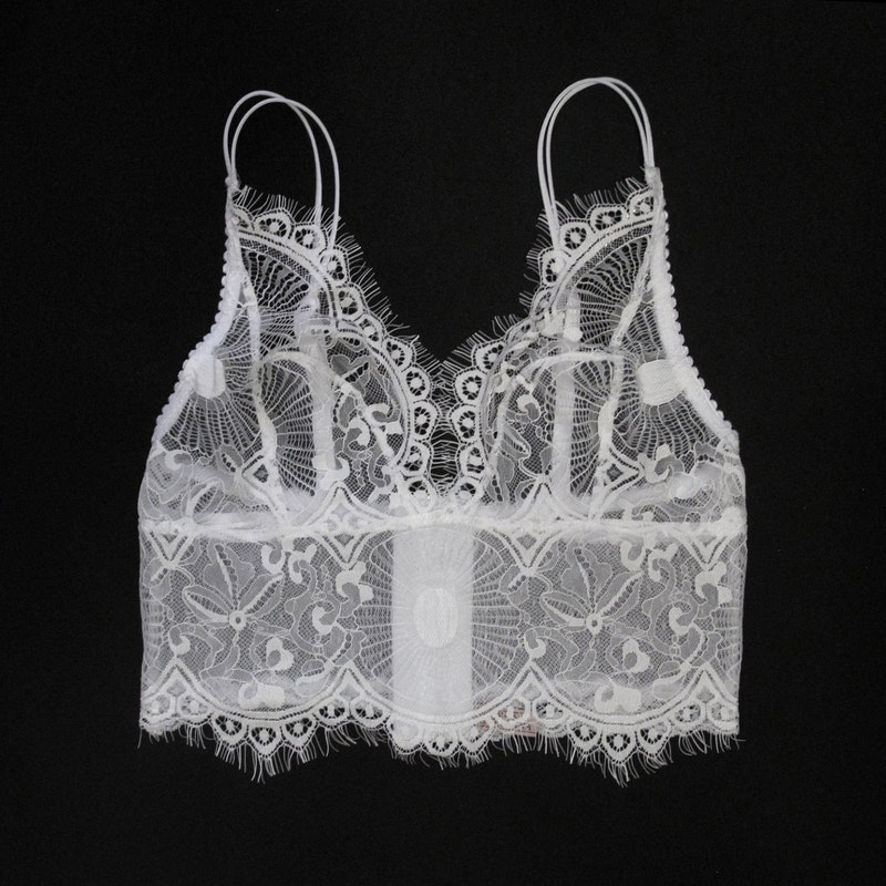 Sheer Bralette - Etsy
