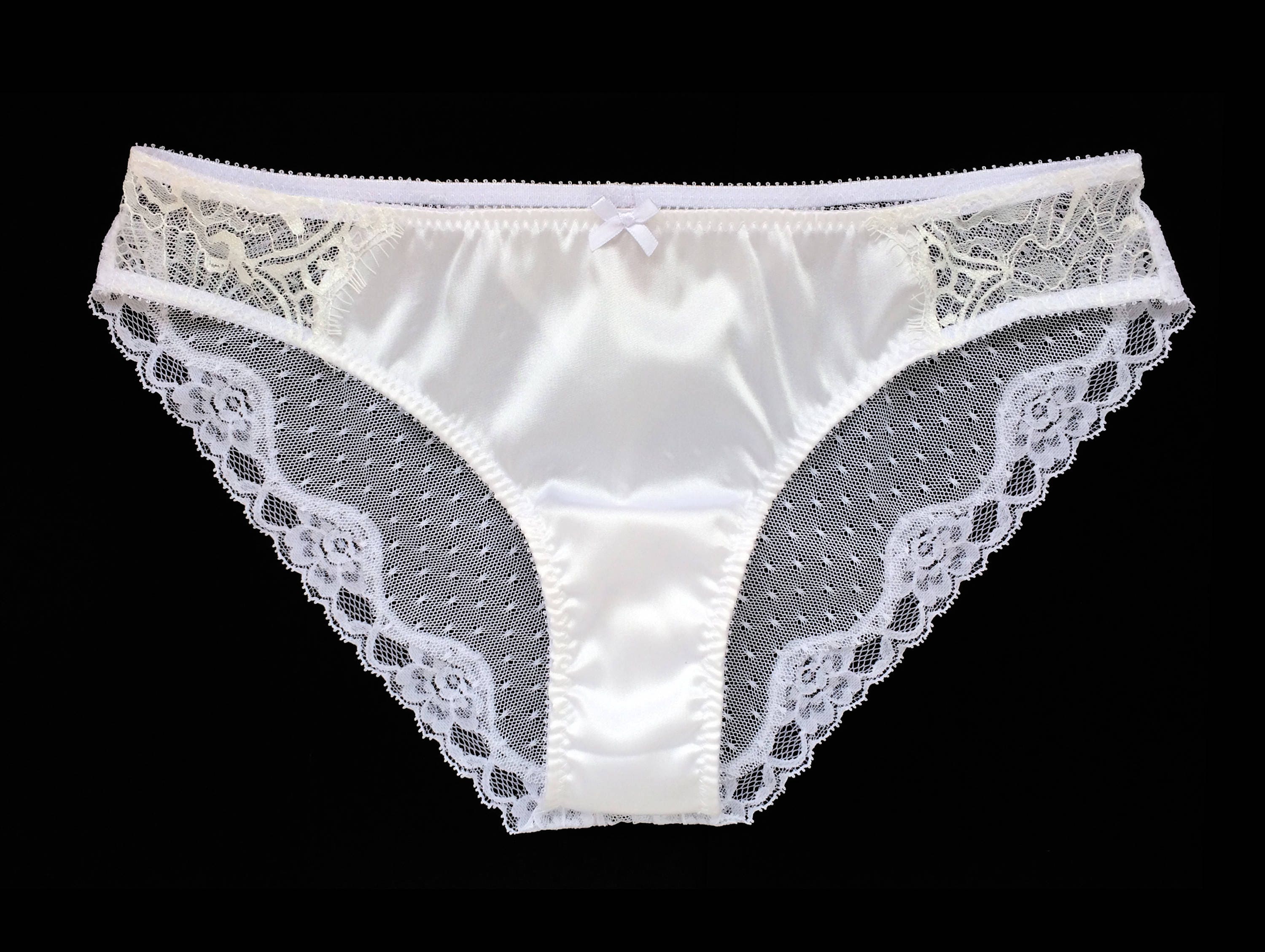 Bride Panties Lace Panties White Lace Sheer Panties See Through