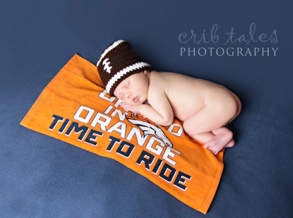 Football Hat for Newborn Baby Photo Prop - Etsy