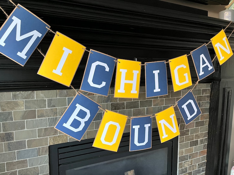 College Bound Banner Graduation Decorations Garland Grad - Etsy