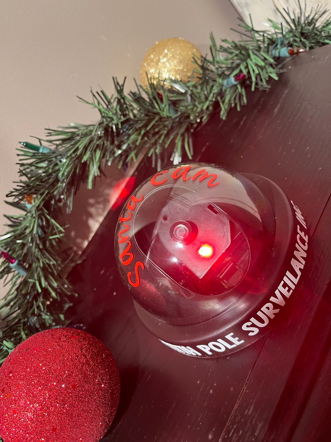 North Pole Surveillance Cam, Light up Santa Camera, Elf Spy Camera ...