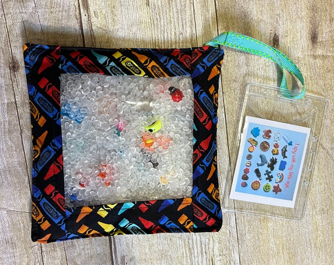 I Spy Bag, Eye Spy, Seek and Find, Discovery Bag, Fidget Toy, Travel ...