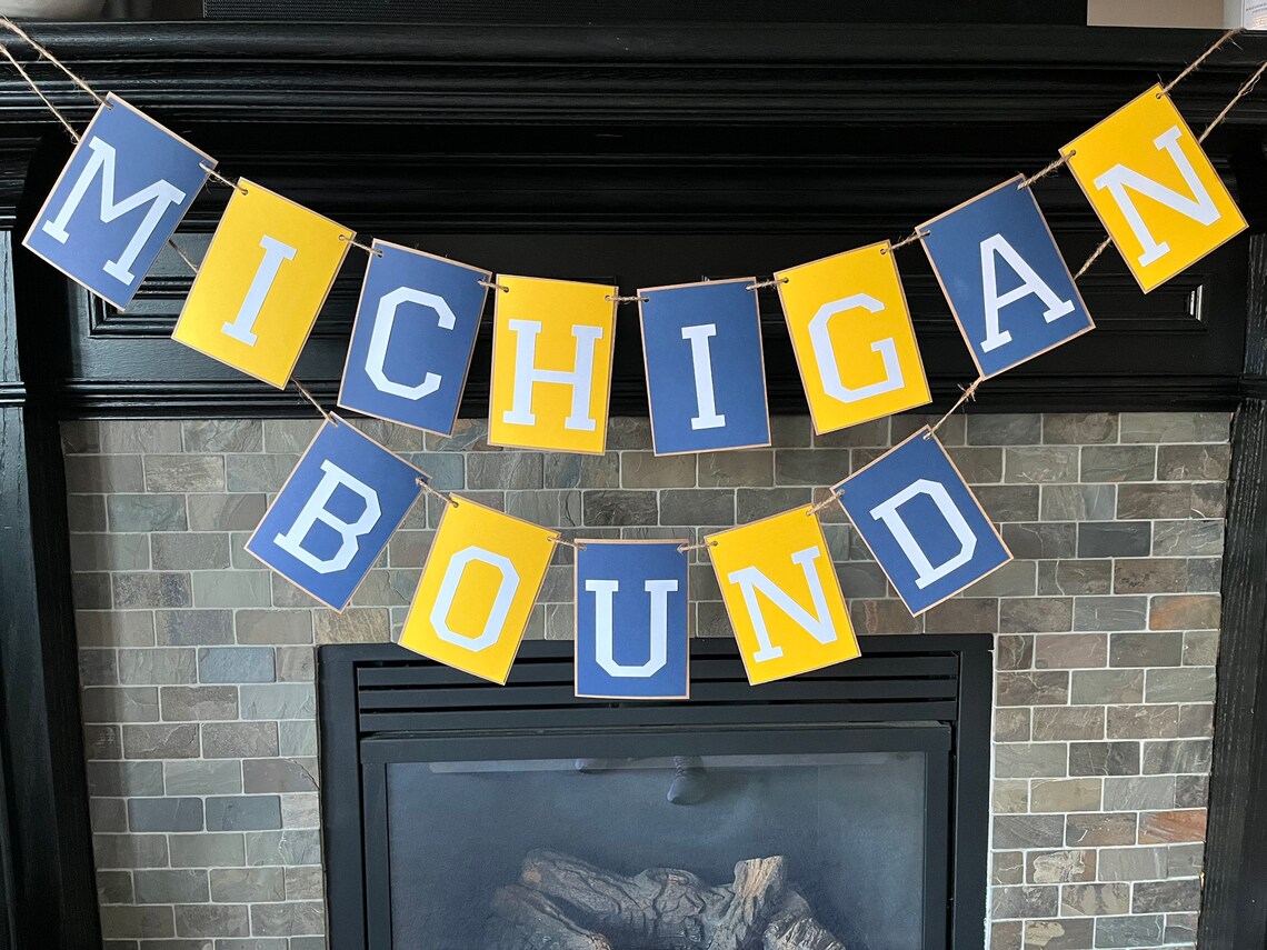 College Bound Banner Graduation Decorations Garland Grad - Etsy