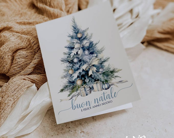 Tanti Auguri per Un Felice Natale - Italian Christmas Card - Etsy