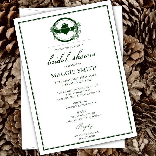 Irish Wedding Invitations - Etsy