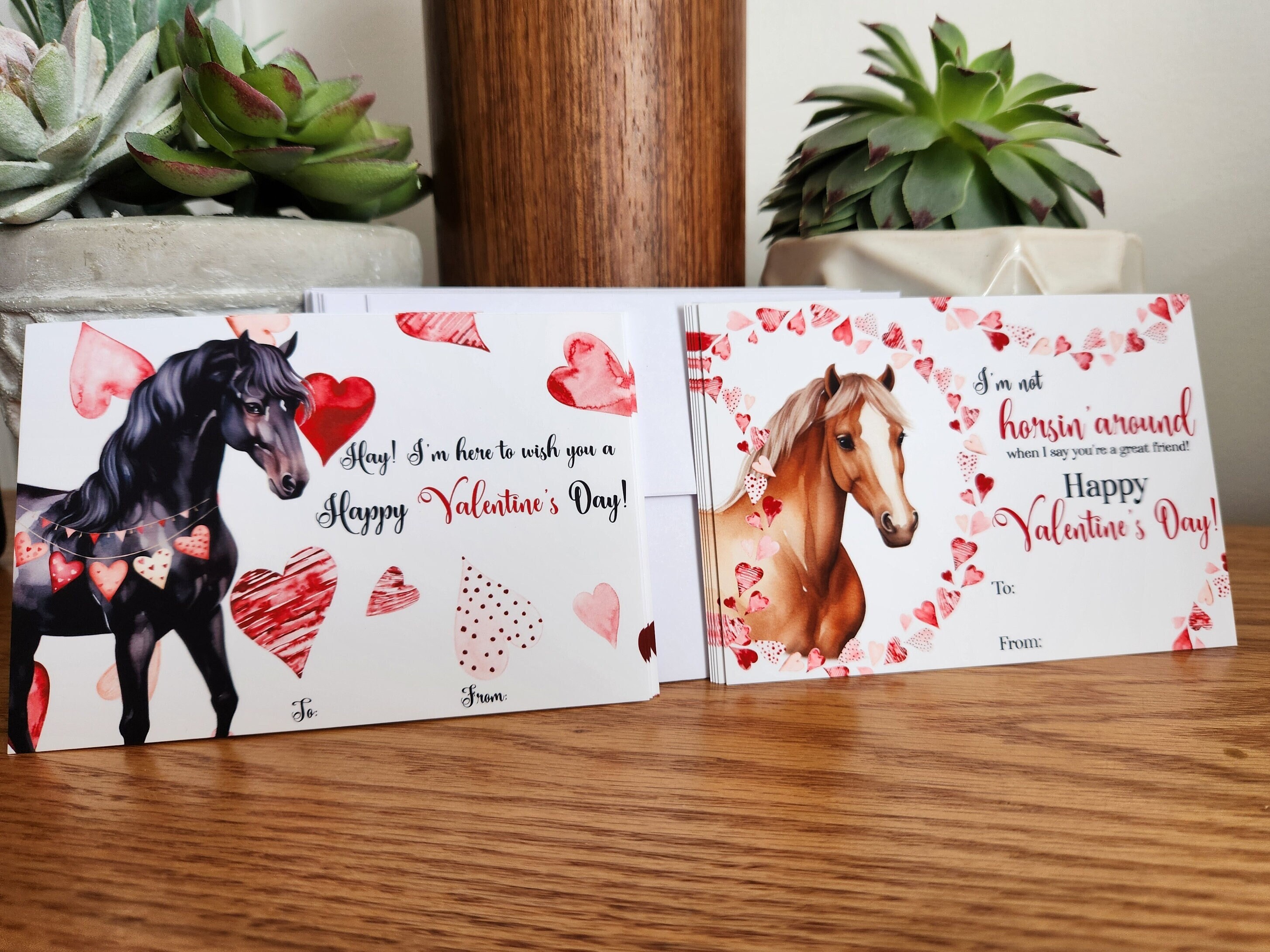 Horse Valentines, Horses, Horse, Hearts, Kids Class Valentines ...